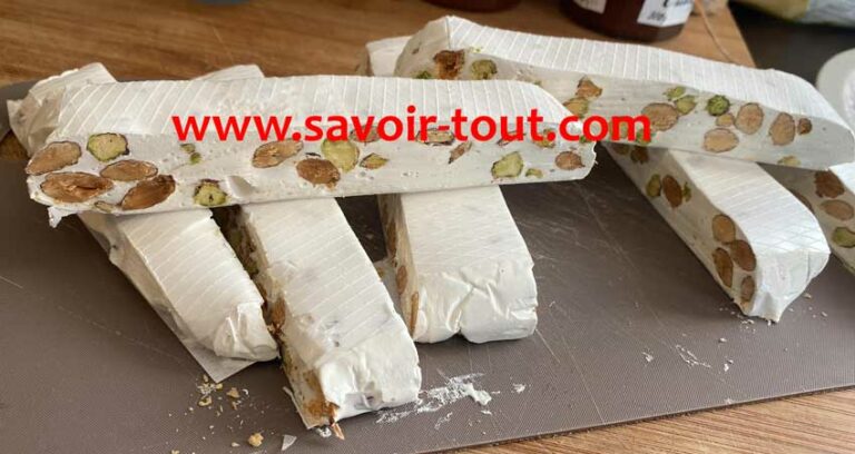 Nougat excellente recette et très bon – Savoir Tout
