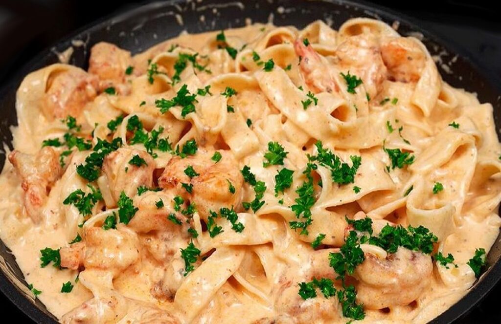 PÂTES AUX CREVETTE – Savoir Tout